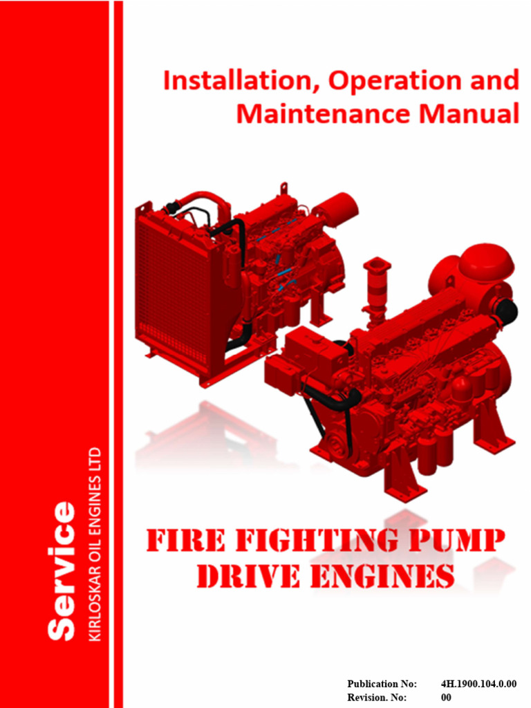 KOEL Firefighting Engine Manual | PDF | Radiator | Engines
