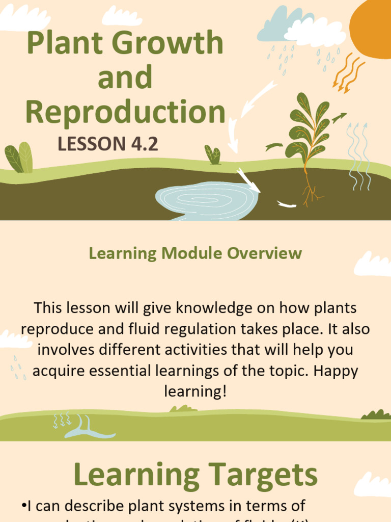 Gen Bio 2 Lecture 4.2 Plant Growth and Reproduction | PDF | Plant ...