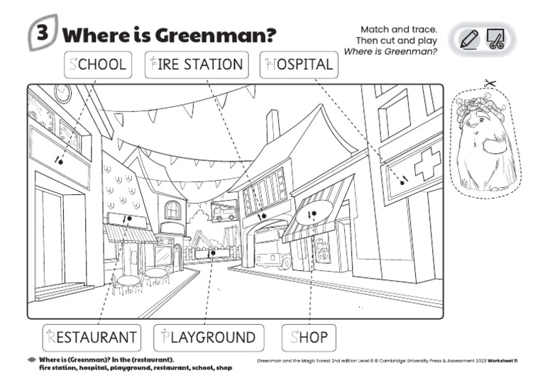 Places in a Town 1st (1) | PDF