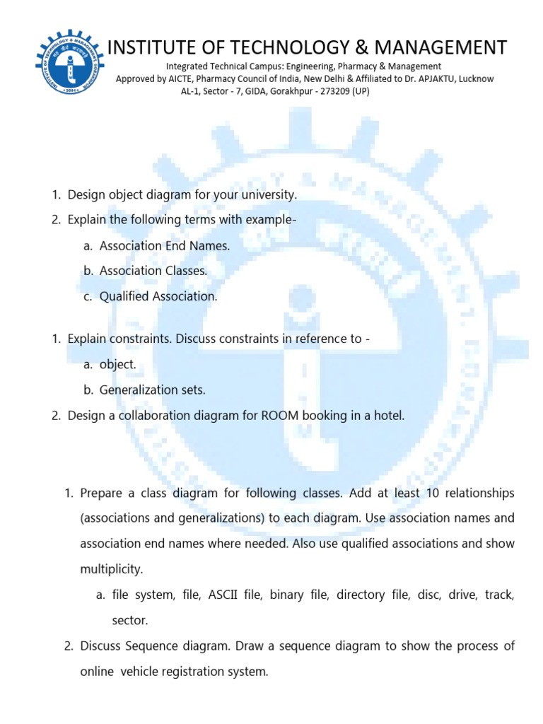 C++ OOSD Homework Assignments Guide | PDF