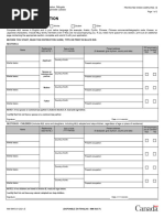 AIP Work Permit Application Form IMM 0156 | PDF