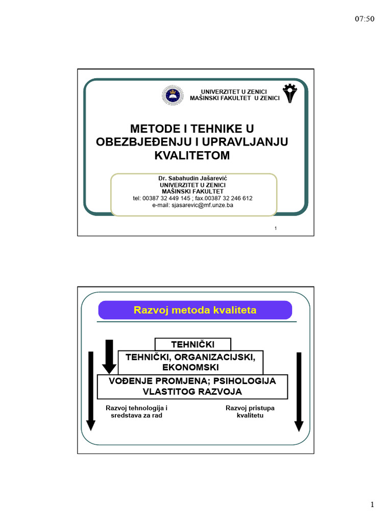 Metode I Tehnike | PDF