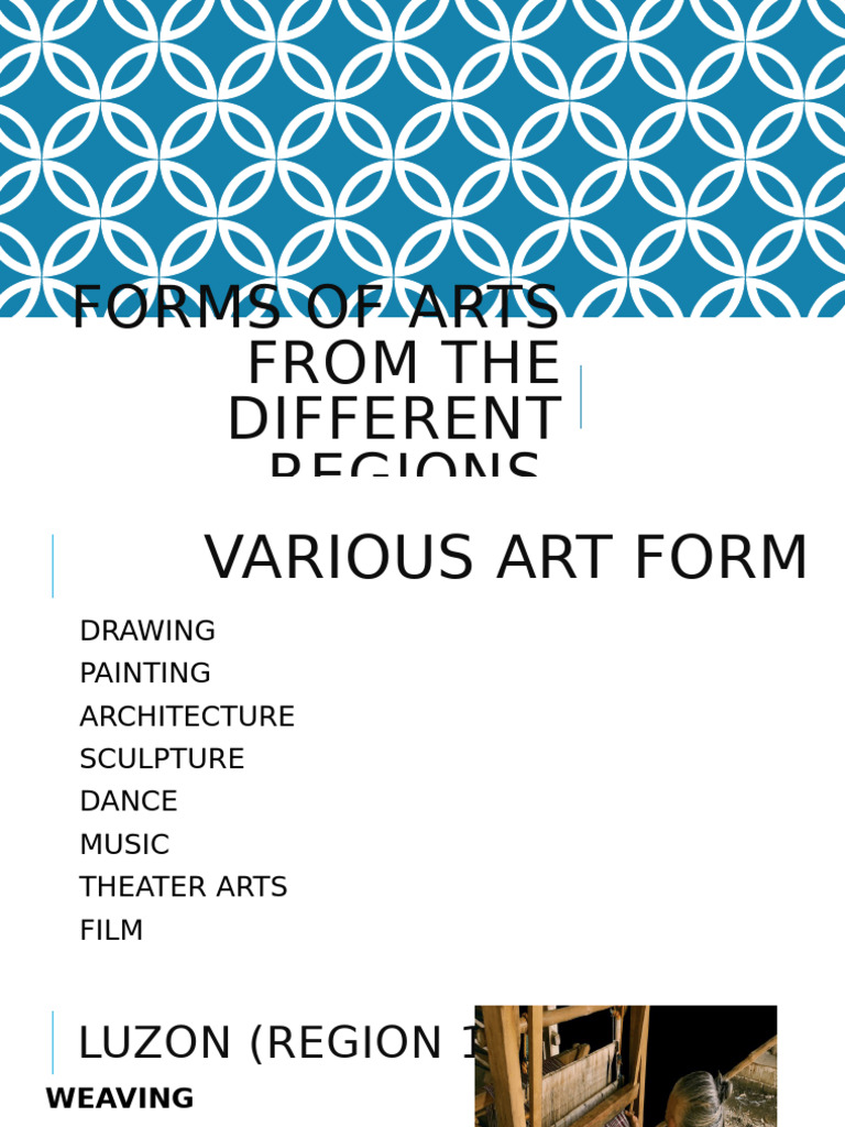 Art Forms Across Luzon and Visayas | PDF | Philippines