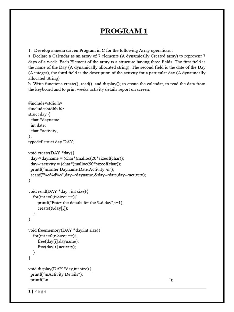 Dsa Lab Programs(1-12) (1) | PDF | Queue (Abstract Data Type ...