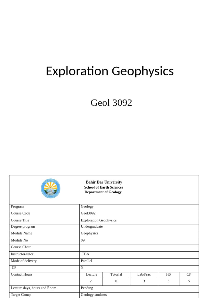 Exploration Geophysics (2025) | PDF | Geophysics | Earth Sciences