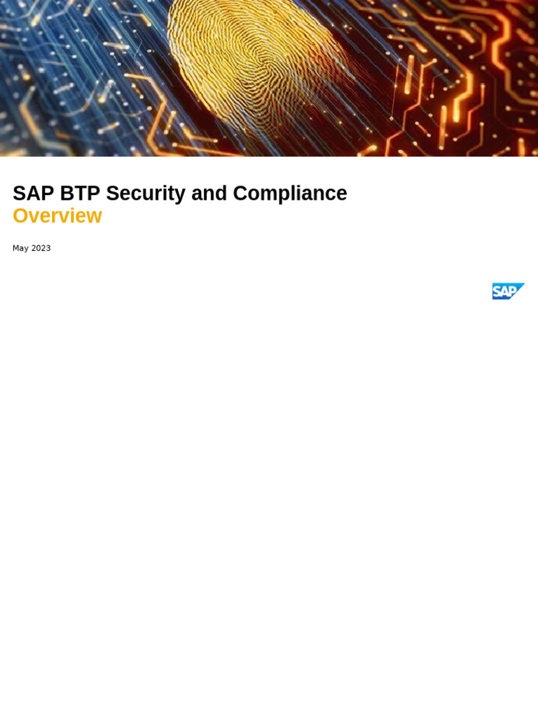 Btp security | PDF | Transport Layer Security | Cloud Computing