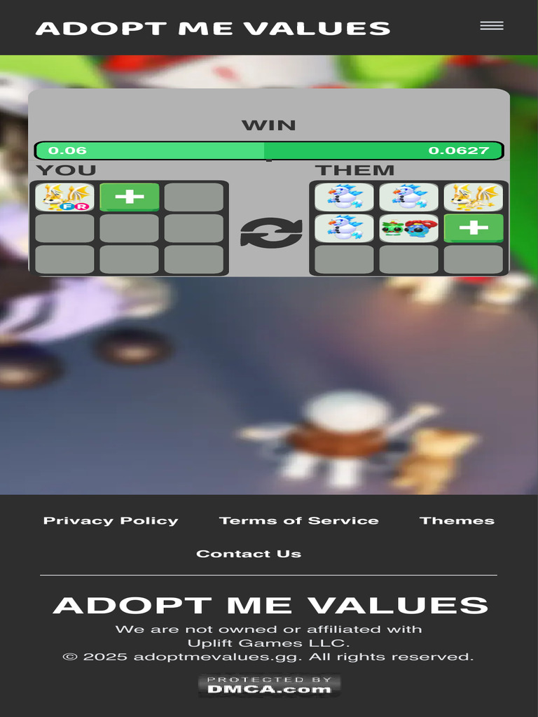 Adopt Me Values: Privacy & Terms | PDF