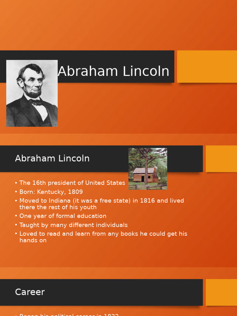 Abraham Lincoln | PDF