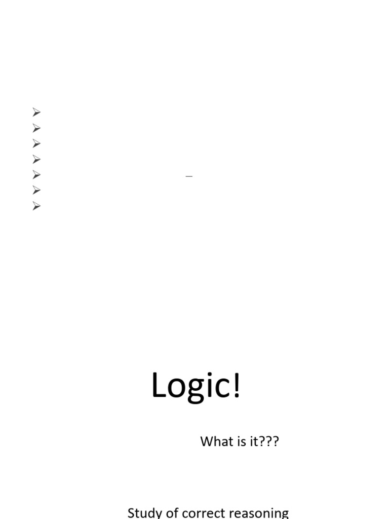 1. Mathematical Logic | PDF | Logic | Proposition