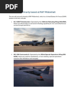 Squawk Codes | PDF | Transponder (Aeronautics) | Royal Air Force