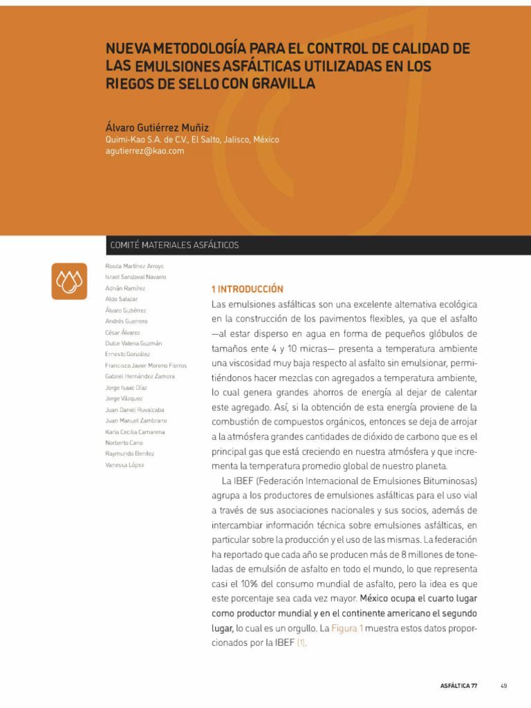 2 Nueva Metodología para El Control de Calidad... Revis Técnica Asfáltica 77, P. 49-63 | PDF ...