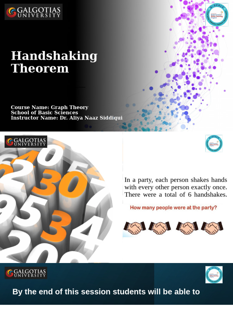 Handshaking Theorem in Graph Theory | PDF | Vertex (Graph Theory ...