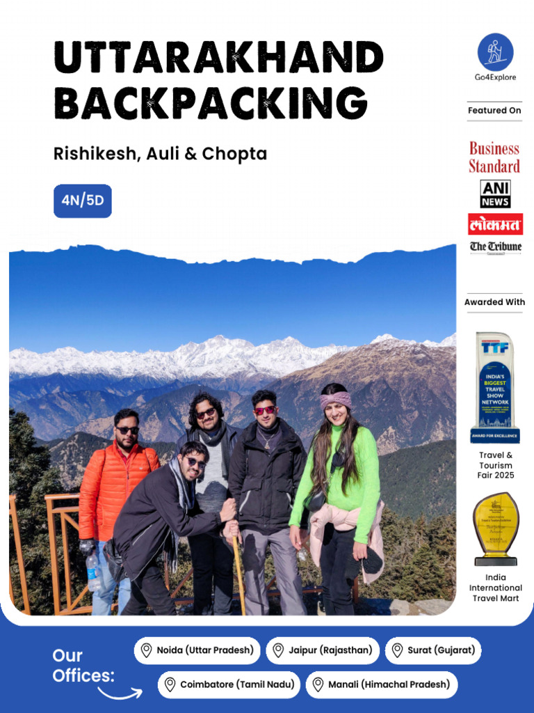 Rishikesh to Chopta: 5-Day Backpacking Trip | PDF