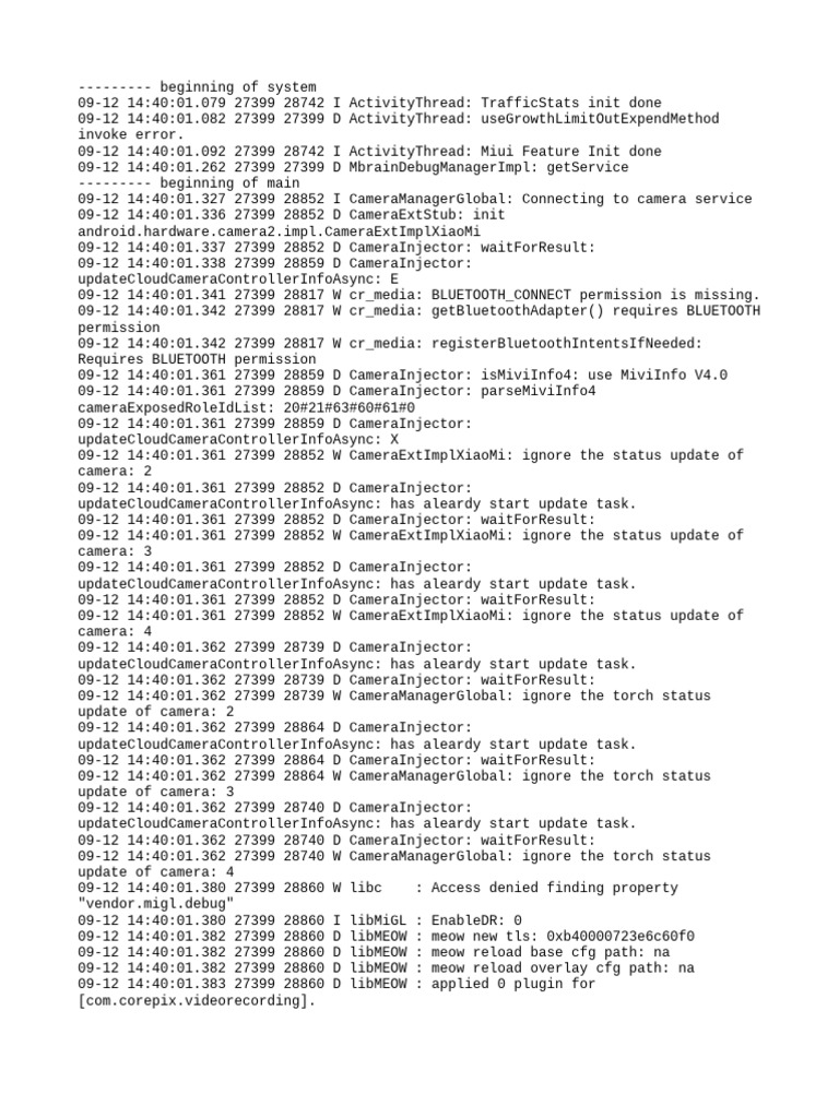 logcat_1757677201310 | PDF | Software | Computing