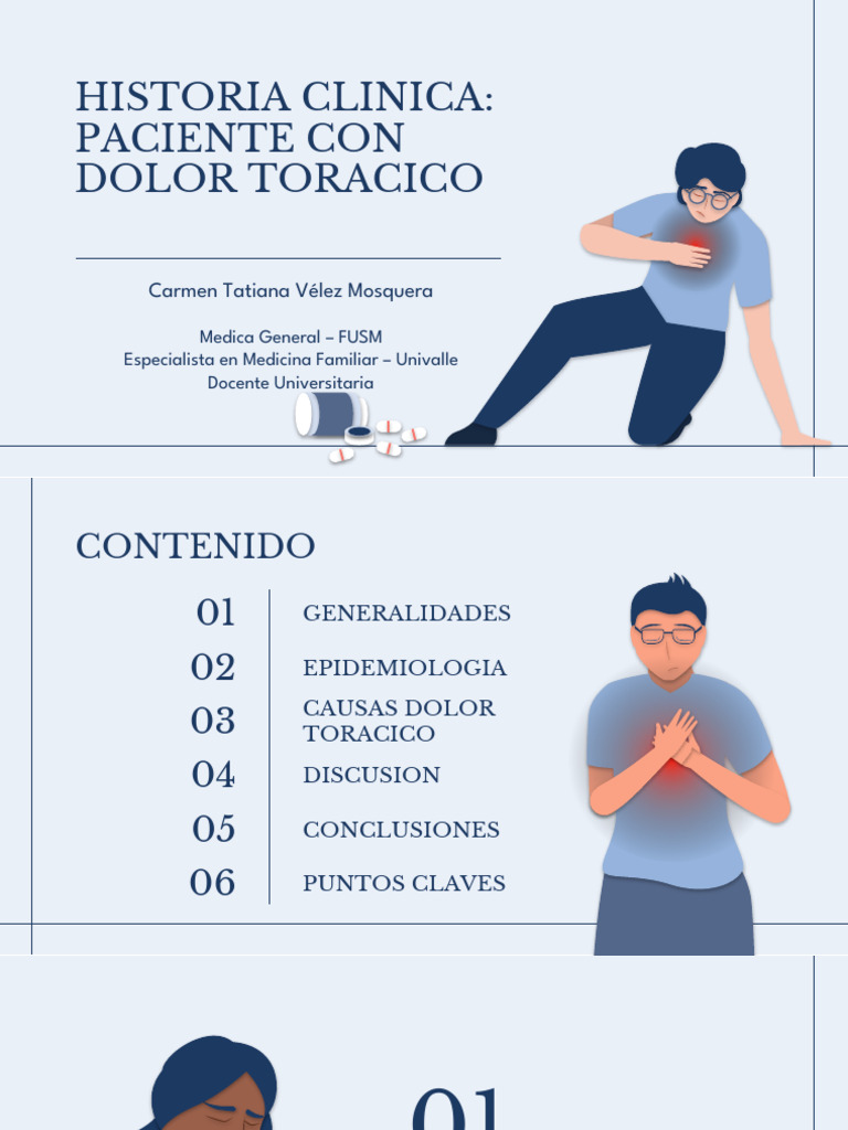 Causas y Evaluación del Dolor Torácico | PDF | Corazón | Enfermedades y ...