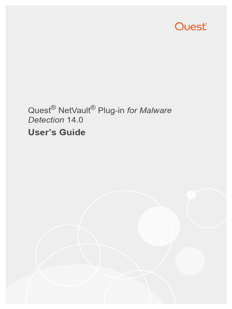 NetVault Malware Detection User Guide | PDF | Malware | Computer Virus