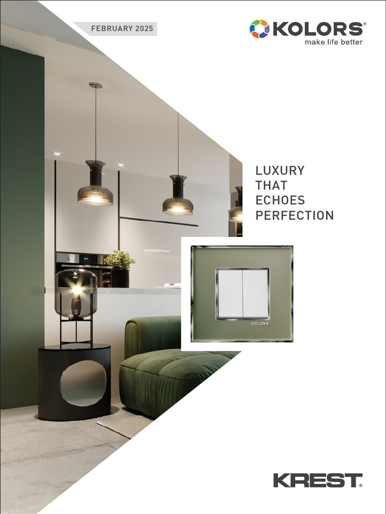 Luxury Electrical Products by Kolors | PDF | Materials