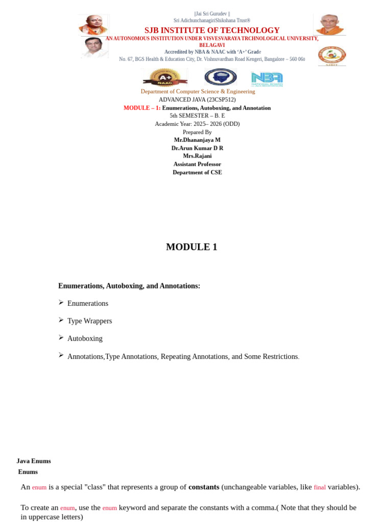 20250819160705-Java Module1 | PDF | Class (Computer Programming) | Data Type