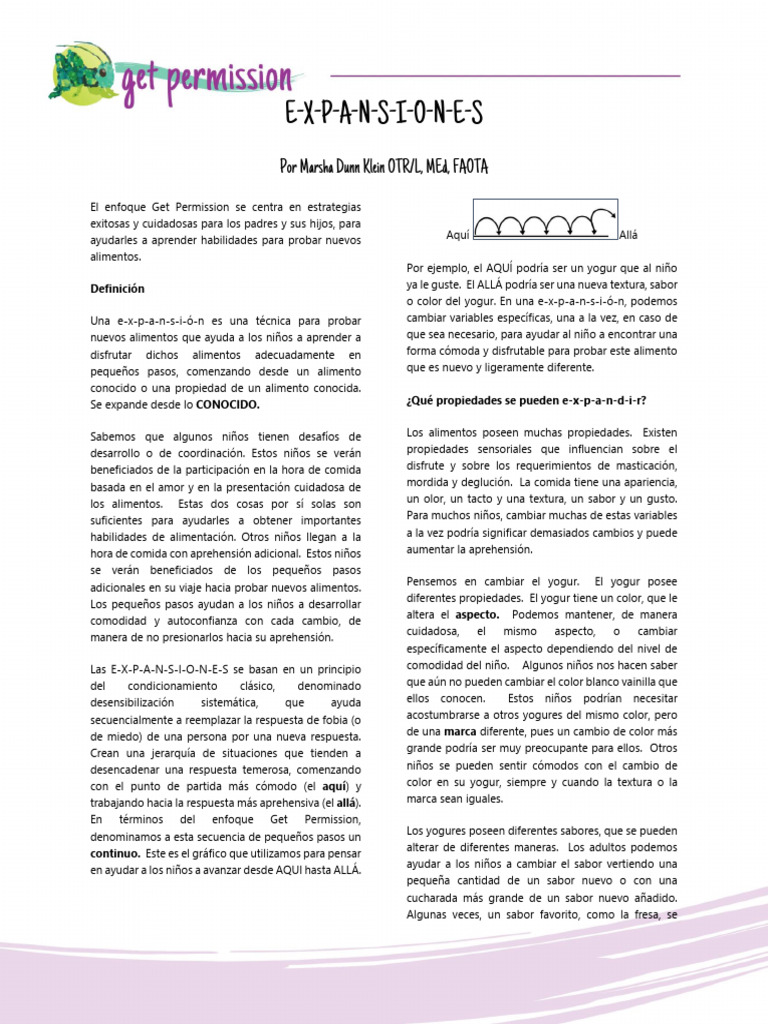 Estrategias para Ampliar la Alimentación Infantil | PDF | Alimentos