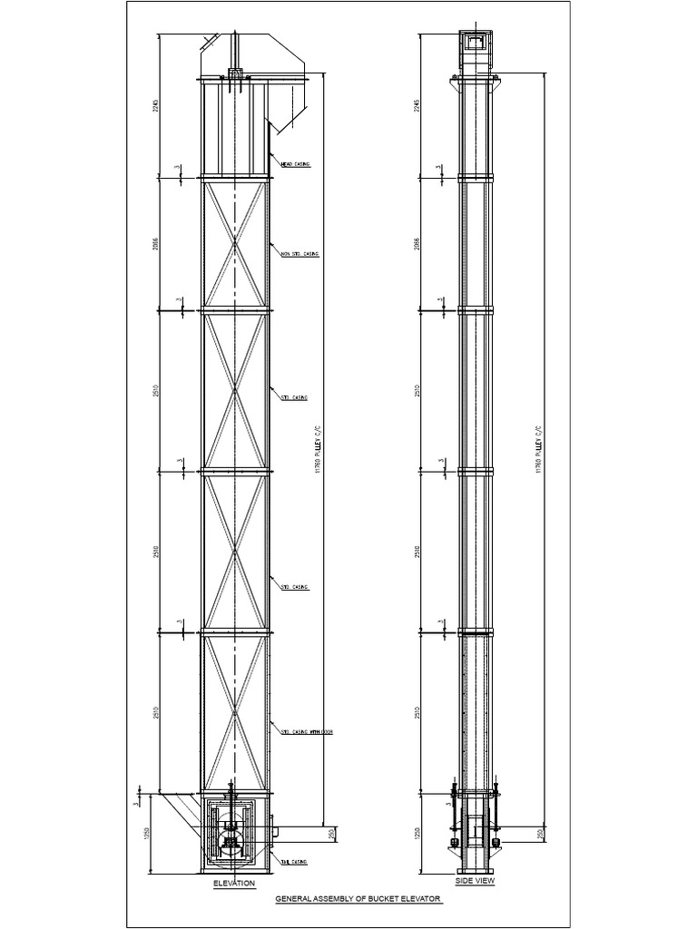 General Assembly - Bucket Elevator-Model | PDF