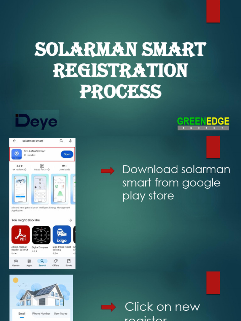 New Solarman Smart Registration Process | PDF