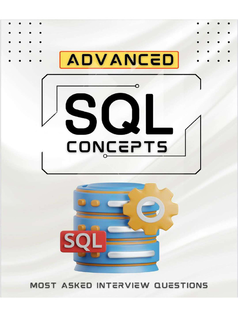 Advanced SQL Concepts | PDF