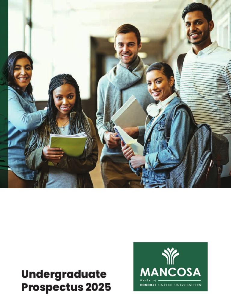 MANCOSA Undergraduate Prospectus 2025 | PDF | Academic Degree ...