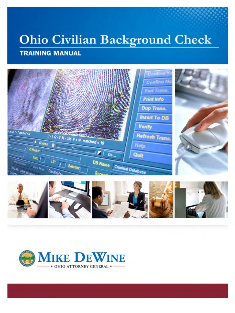 Ohio BCI Background Check Guide | PDF | Criminal Record | Identity Document
