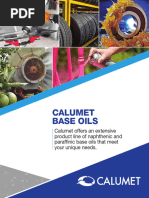 Calpar™ Paraffinic Base Oils Overview | PDF | Viscosity | Liquids