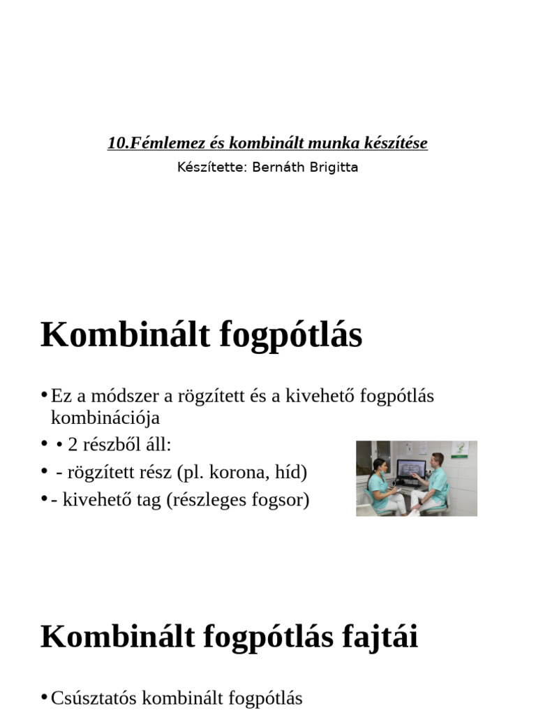 BB-Fémlemez És Kombinált Munka Készítése | PDF