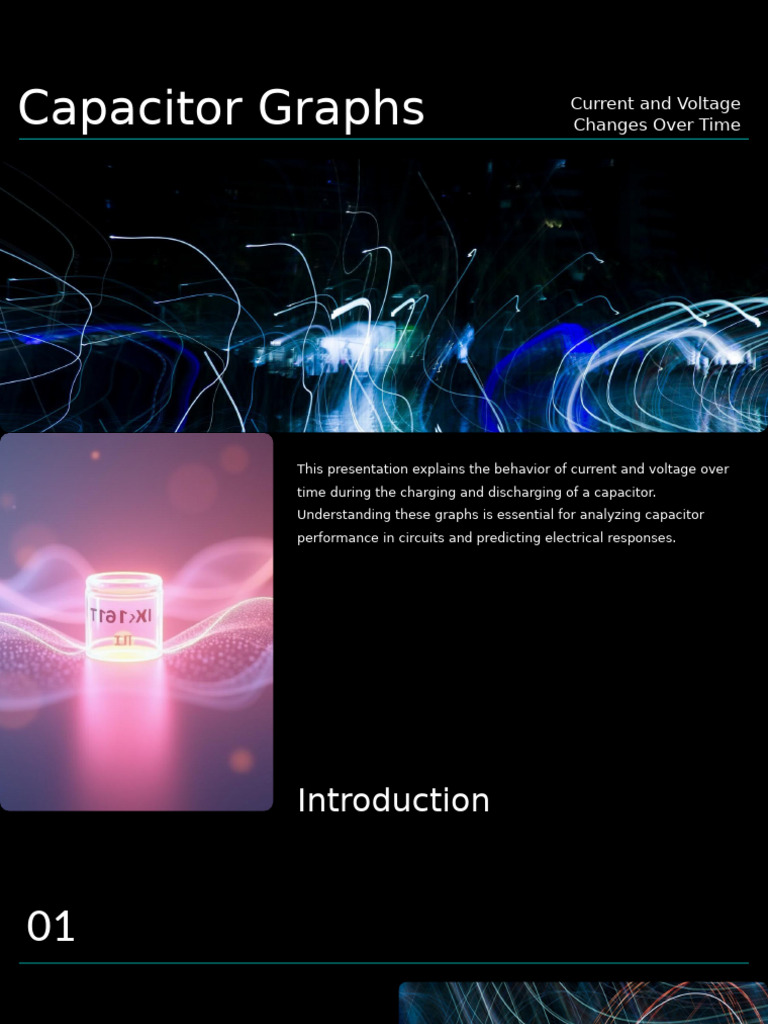 Capacitor Graphs | PDF | Capacitor | Voltage