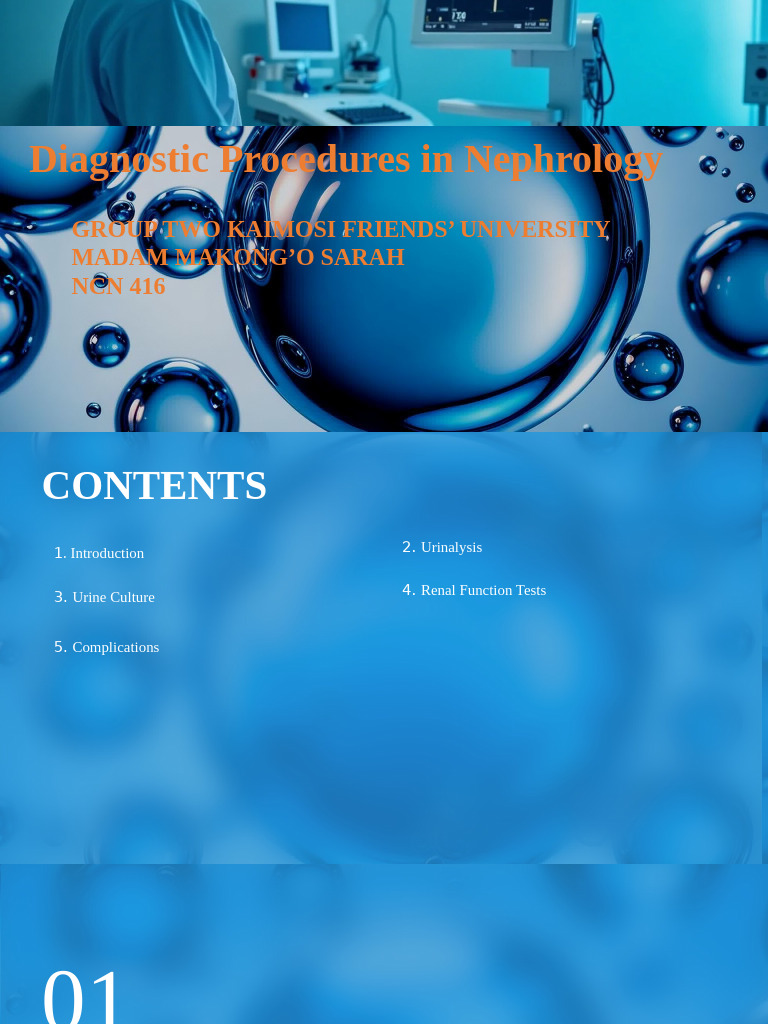 Diagnostic Procedures in Neph... | PDF | Kidney | Urinary Tract Infection