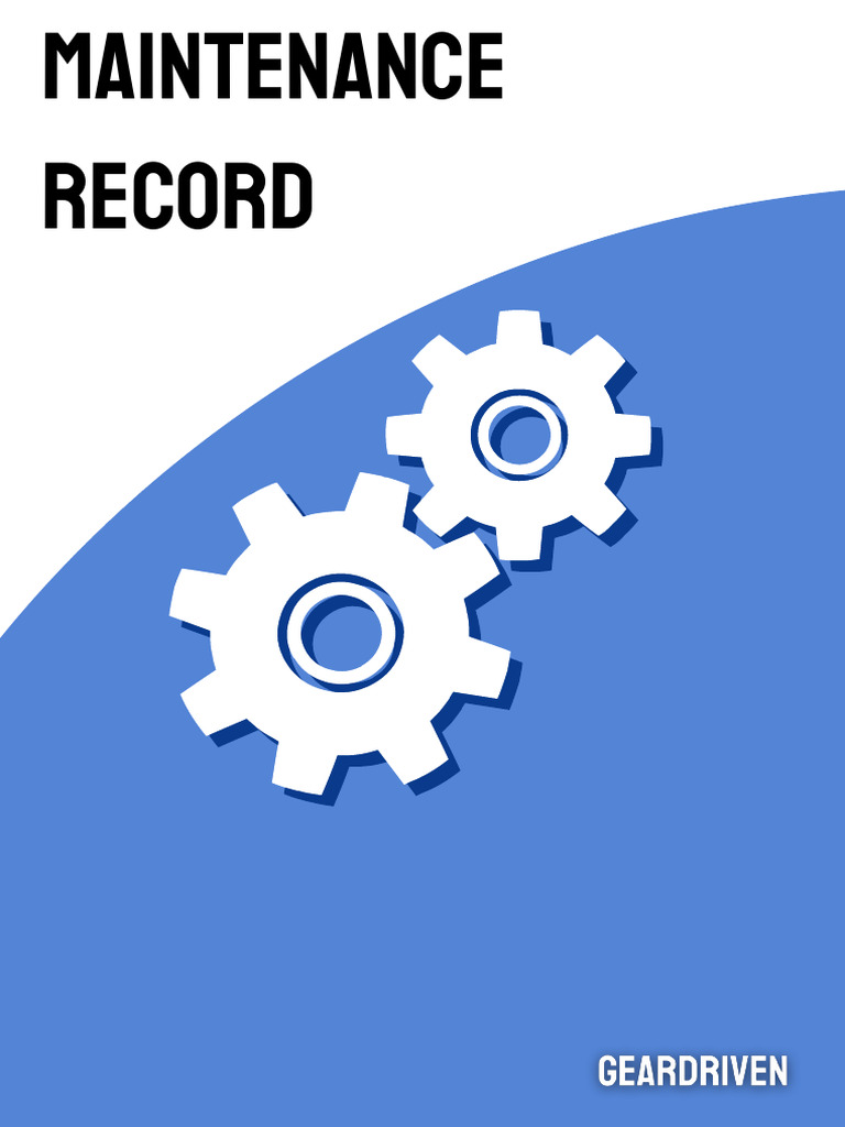 Maintenance Record | PDF