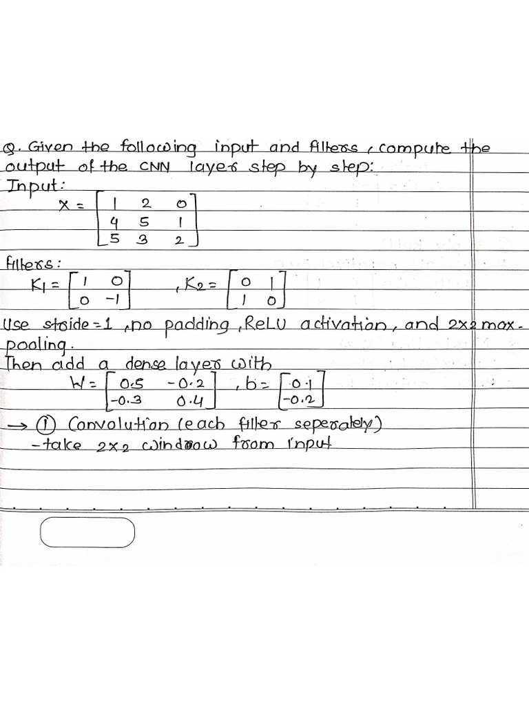 DL Numericals Sessional 2 | PDF