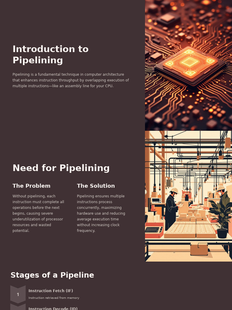Introduction To Pipelining | PDF | Central Processing Unit | Parallel Computing