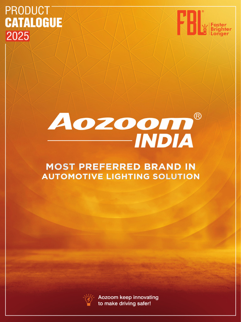 Aozoom Catalogue 2025 - Fog Lights | PDF