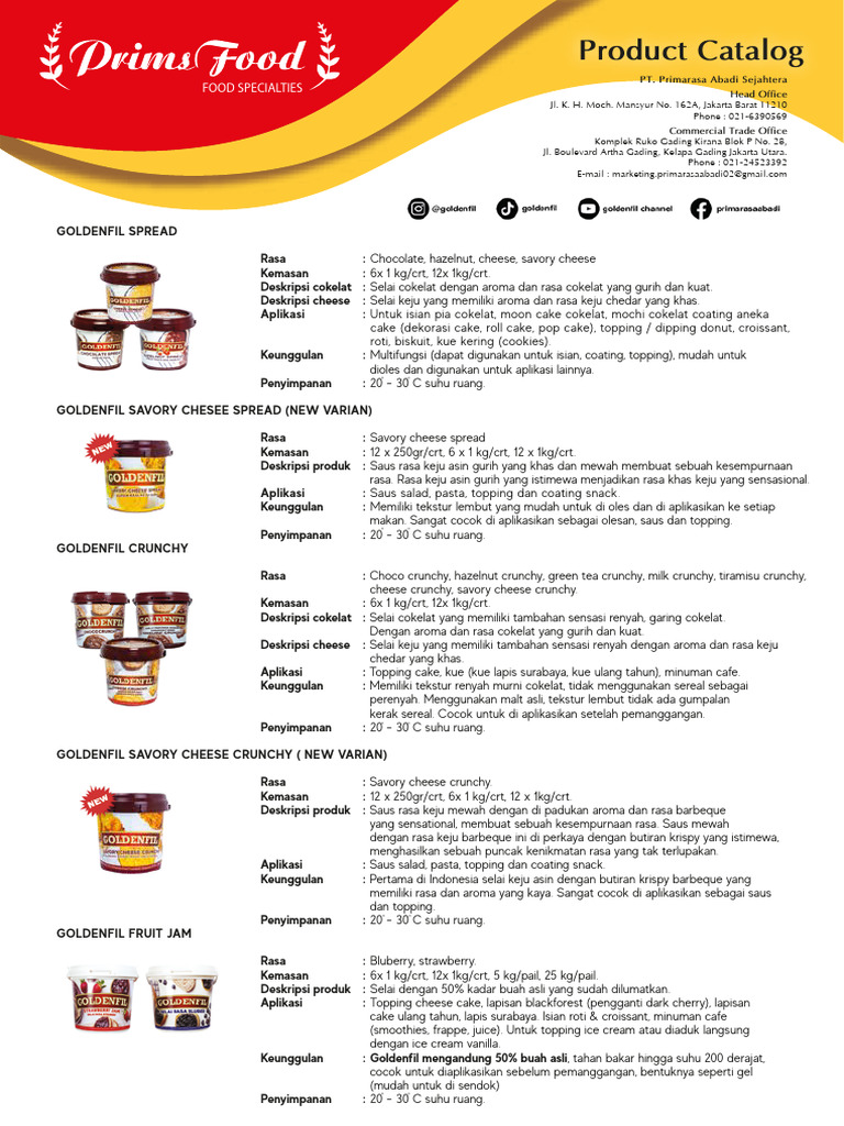 Primarasa Product Catalog 2023 | PDF