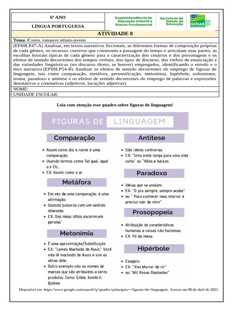 Análise de Contos e Romances Infanto-Juvenis | PDF | Contos | Livros de ...