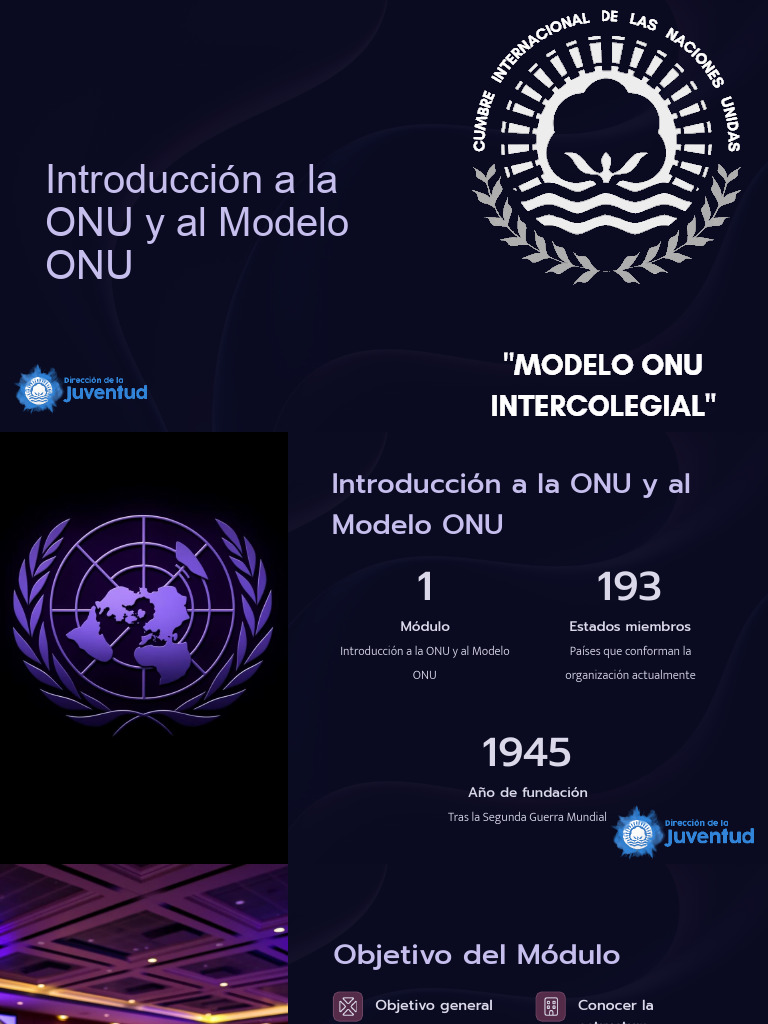 Primer Módulo Introducción Al Modelo Onu | PDF | Naciones Unidas ...