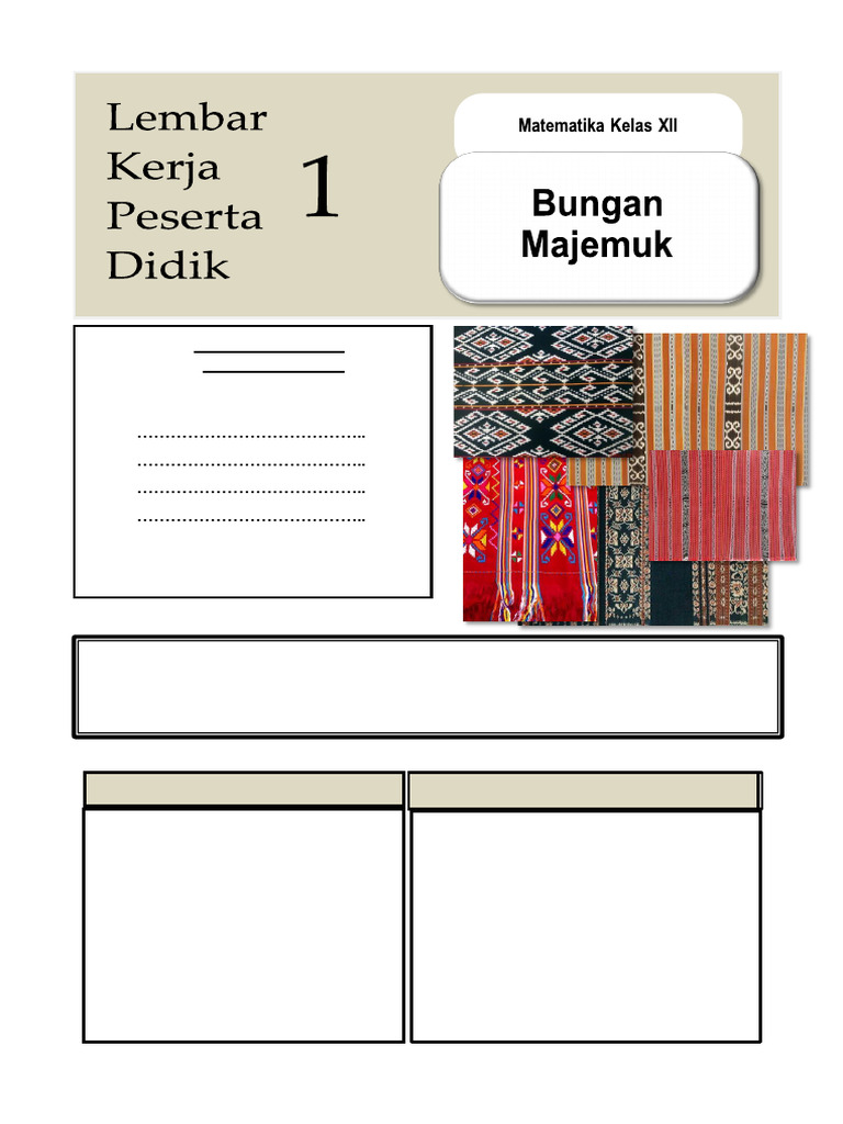 Memodelkan Pinjaman dan Investasi Bunga Majemuk | PDF