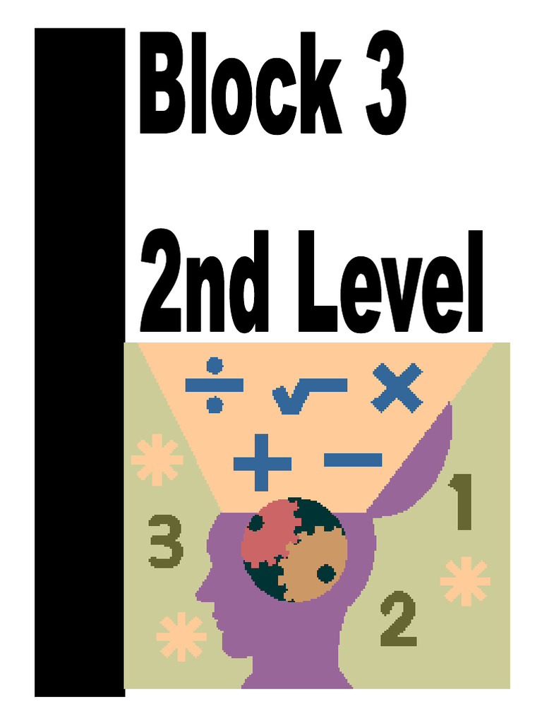 Pupil Course Booklets 2nd Level Block 3 | PDF | Area | Volume