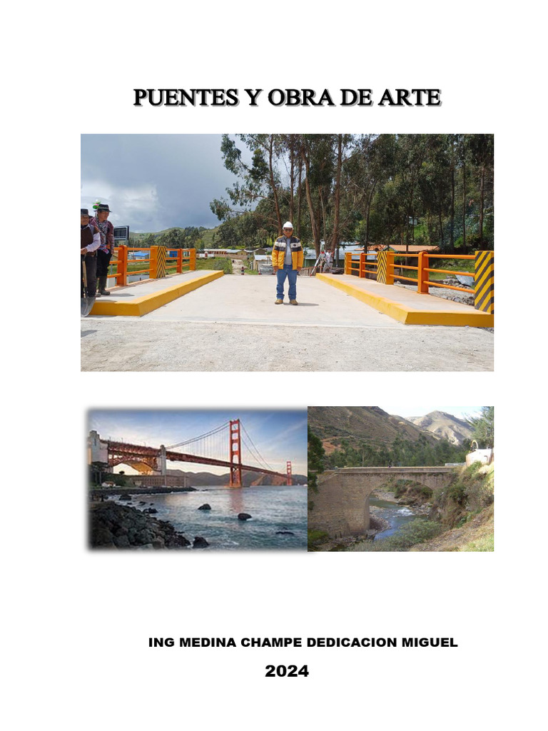 CAPITULO I Guia de Clase de Puentes | PDF | Puente | Viga (Estructura)