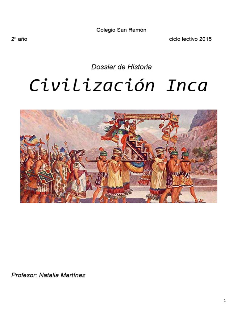 El Imperio Incaico | PDF | Imperio Inca | Andes