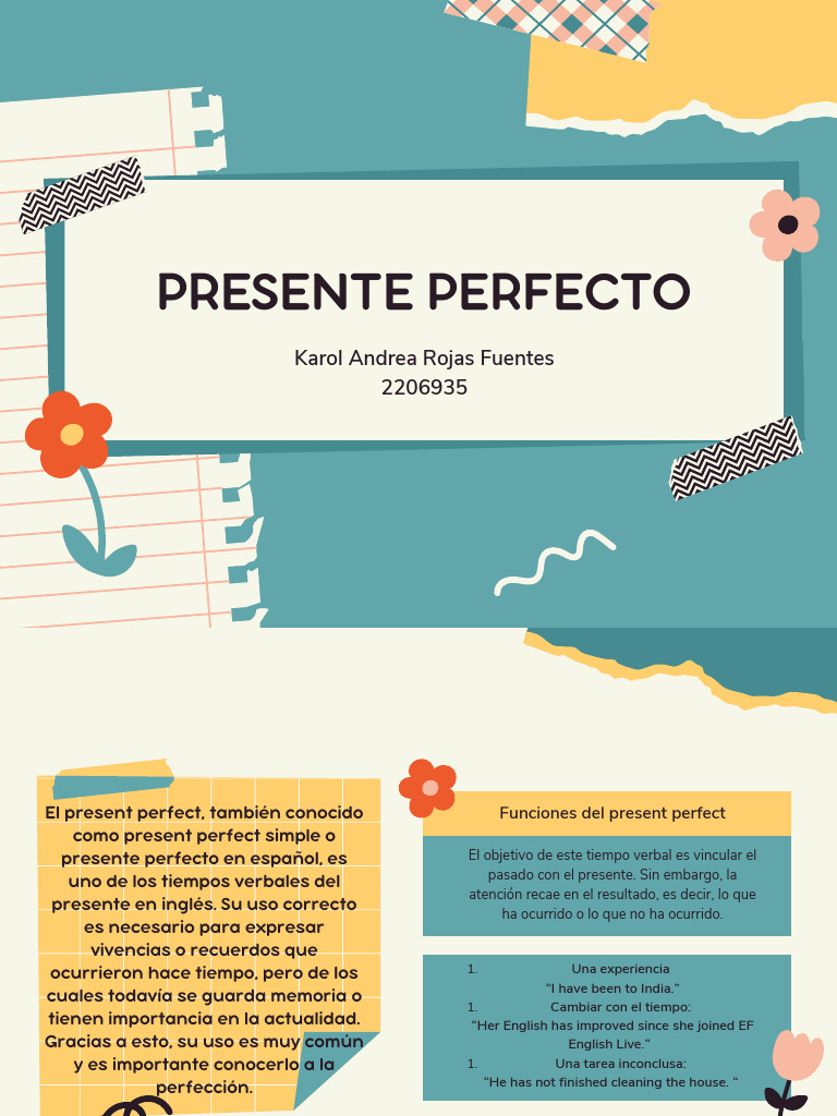Uso y Estructura del Present Perfect | PDF