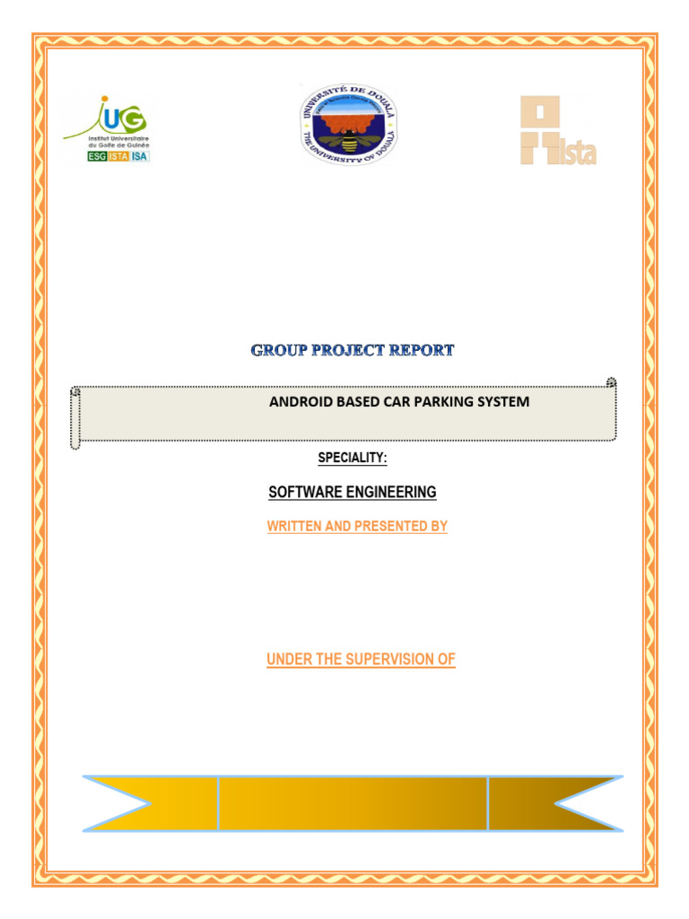 Group Project FRONT | PDF