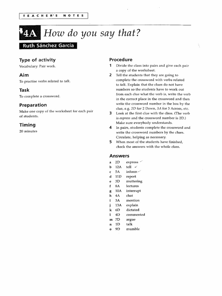 Lexical Sets | PDF