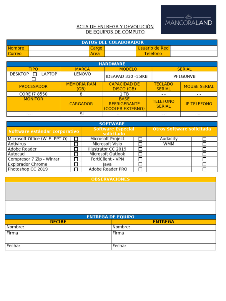 Molde Laptop | PDF | Ingeniería Informática | Informática