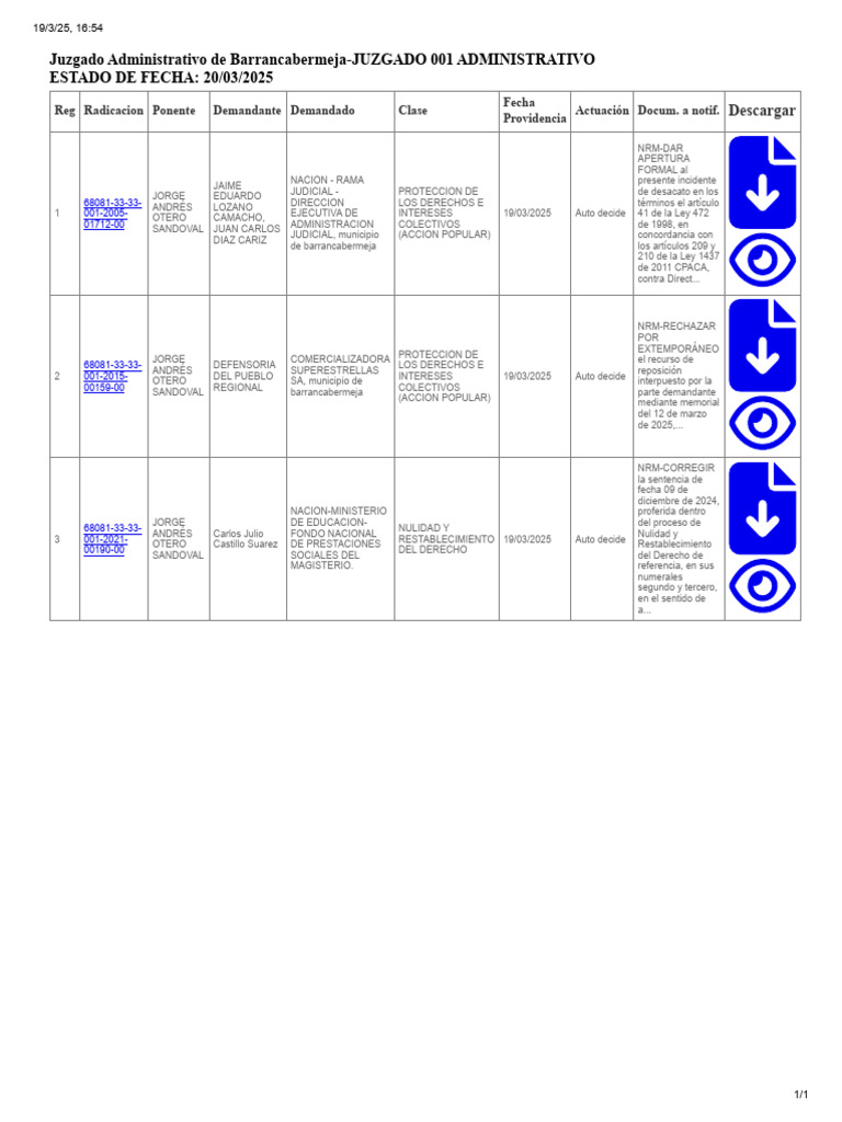 Estados 20250320 | PDF | Justicia | Crimen y violencia