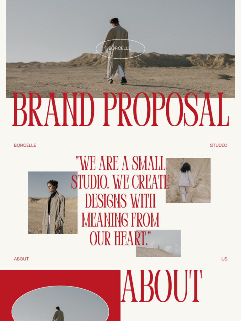 Borcelle Studio Brand Proposal | PDF