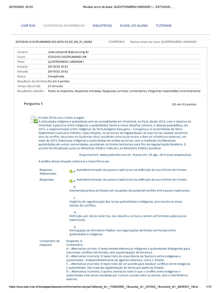 Questionario 2 EDIII | PDF